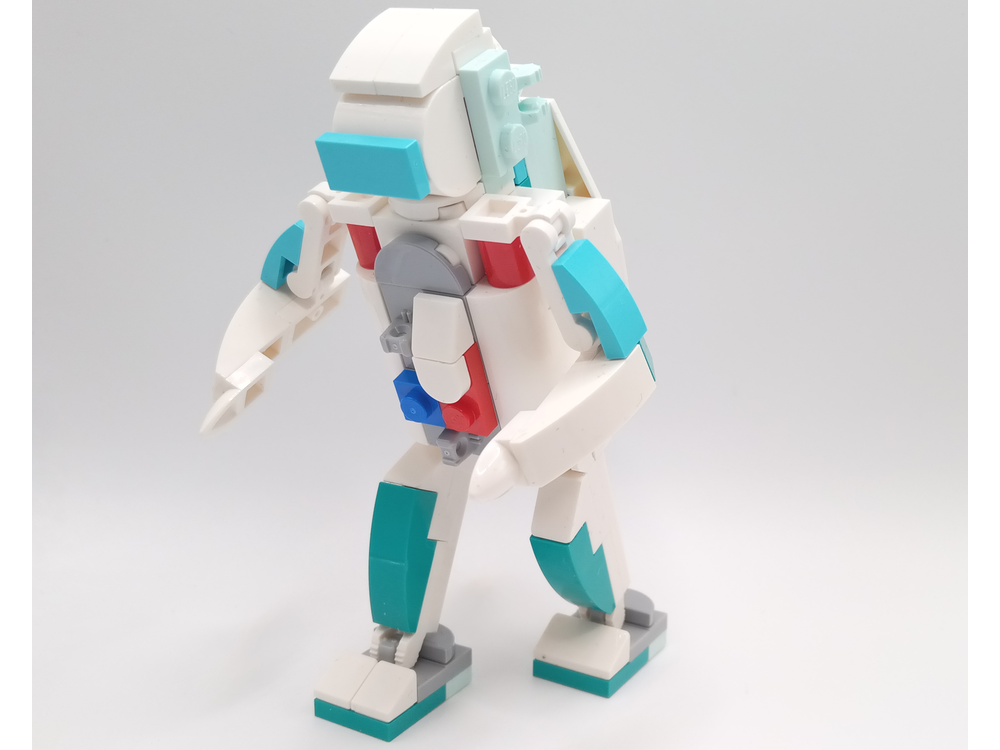 Lego Moc 31140 Astronaut By Dafeld Rebrickable Build With Lego
