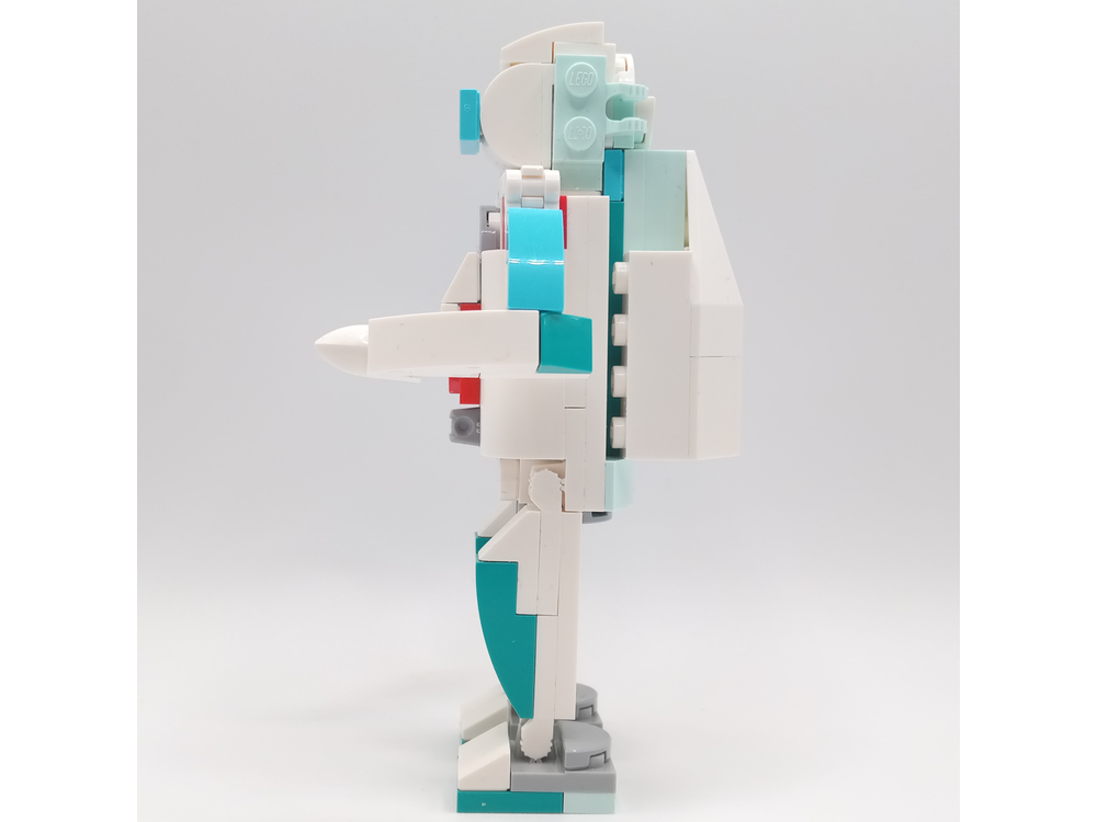 Lego Moc 31140 Astronaut By Dafeld Rebrickable Build With Lego
