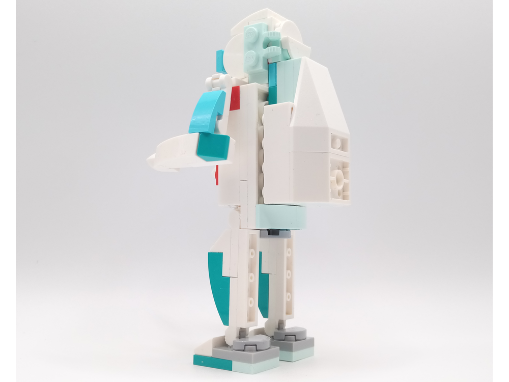 Lego Moc 31140 Astronaut By Dafeld Rebrickable Build With Lego