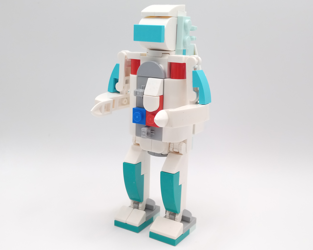 Lego Moc 31140 Astronaut By Dafeld Rebrickable Build With Lego