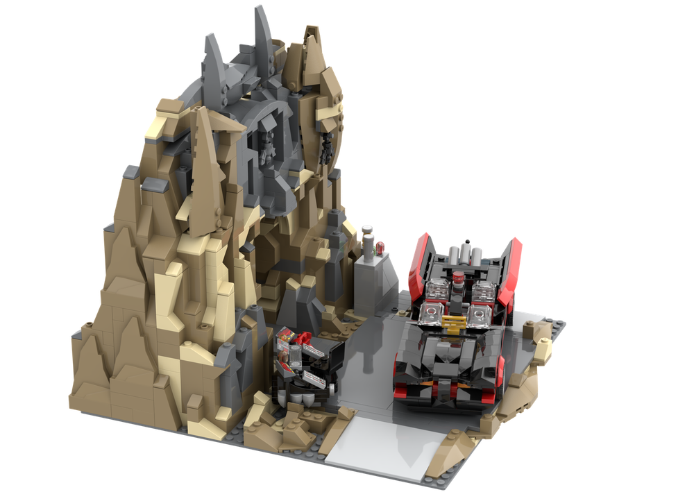 LEGO MOC Batcave Classic & Batmobile by Brick.Mocman | Rebrickable ...