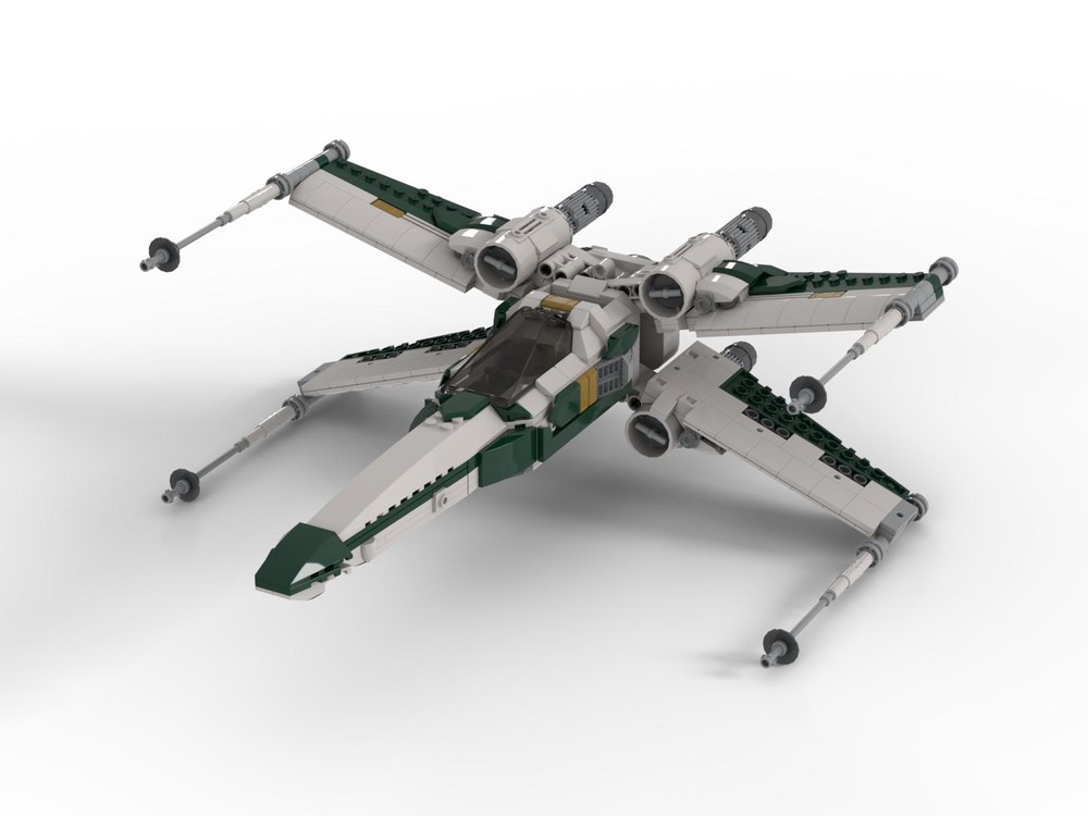 LEGO MOC New Republic XJ-Xwing starfighter / SW Legends by Hedu88 ...