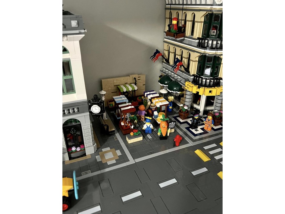 Lego Moc The Farmers Market By Lordbricker Rebrickable Build With
