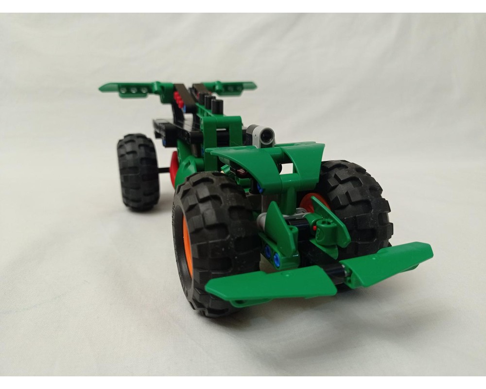 Lego Moc Racing Car 42149 Alternative By Erikgs Rebrickable Build