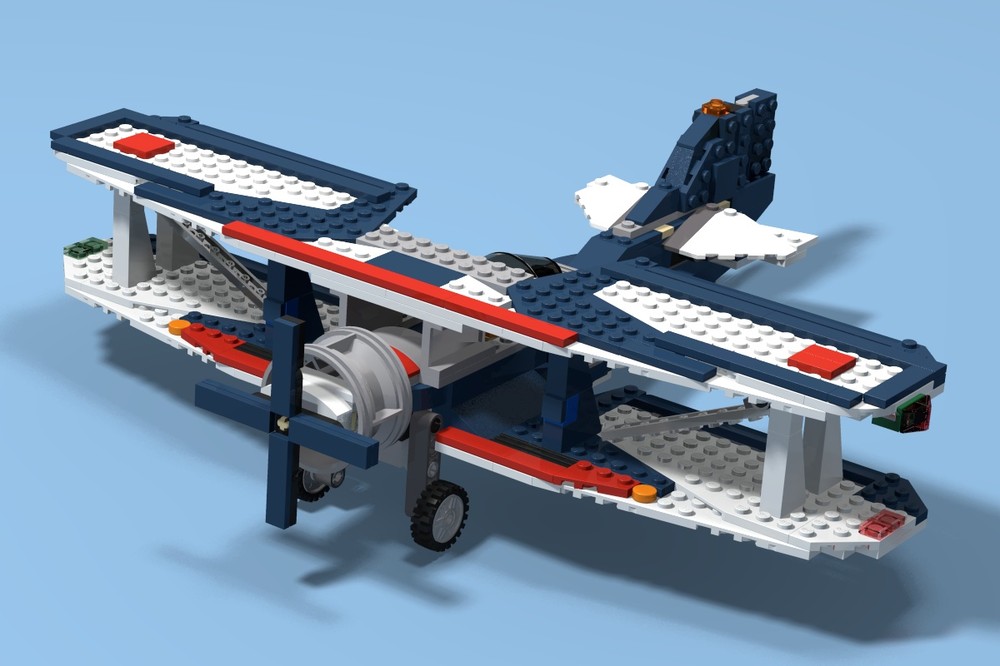 LEGO MOC 31039 Biplane by Nequmodiva | Rebrickable - Build with LEGO