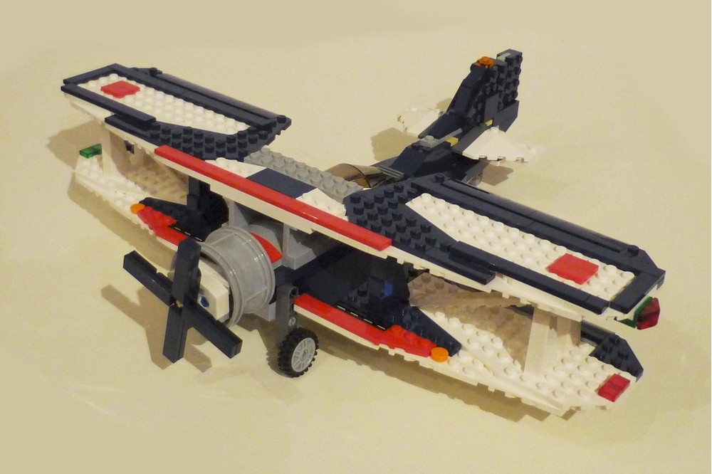 LEGO MOC 31039 Biplane by Nequmodiva | Rebrickable - Build with LEGO