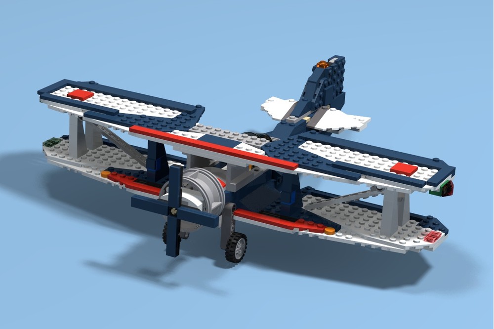LEGO MOC 31039 Biplane by Nequmodiva | Rebrickable - Build with LEGO