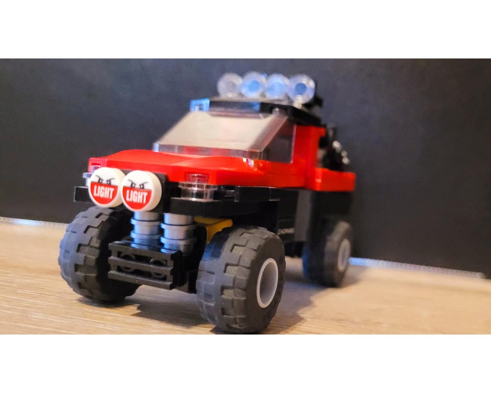 Lego Moc Trophy Truck By Dksbricks Rebrickable Build With Lego