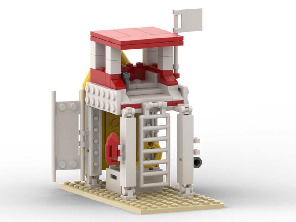 LEGO MOC Coast lifeguard beach rescue team by Feviur | Rebrickable ...
