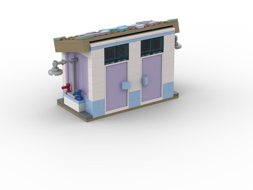 LEGO MOC Community Changeroom by Ryanclegg12 | Rebrickable - Build with ...
