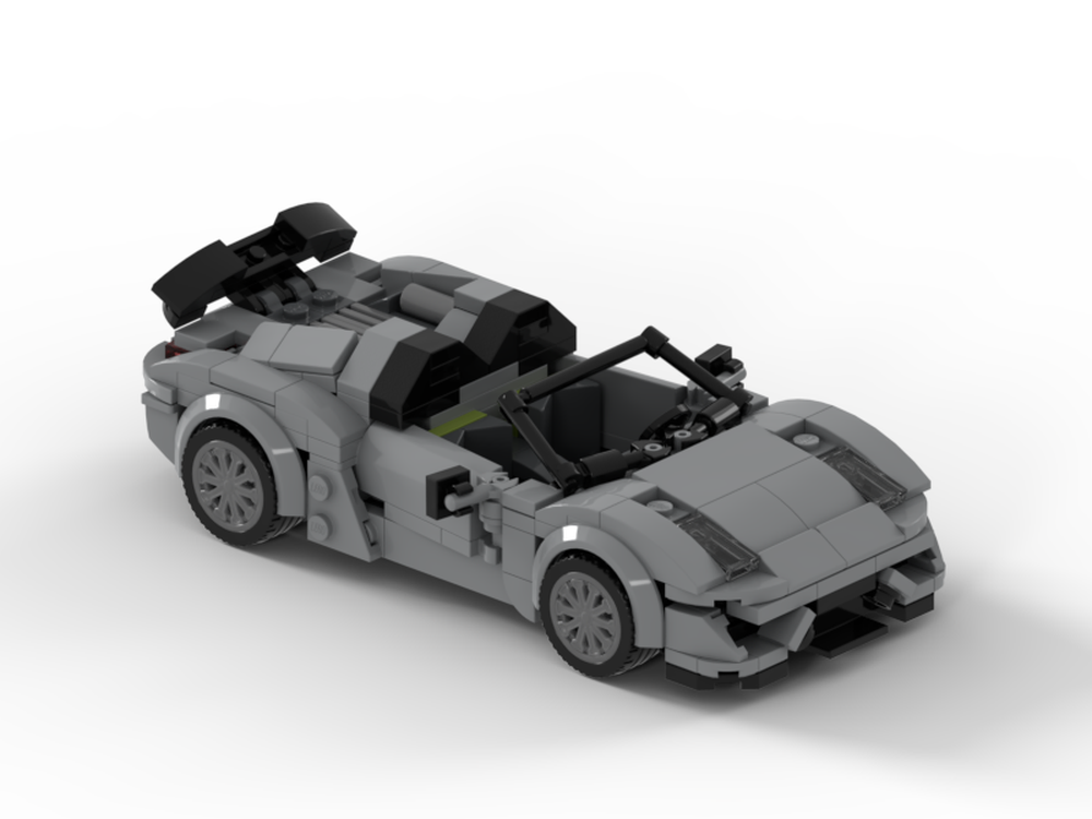 LEGO MOC Porsche 918 spyder by ryangc_productions | Rebrickable - Build ...