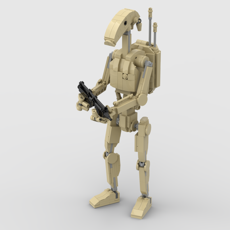 LEGO MOC B1 Battle Droid by zmac_bricks | Rebrickable - Build with LEGO