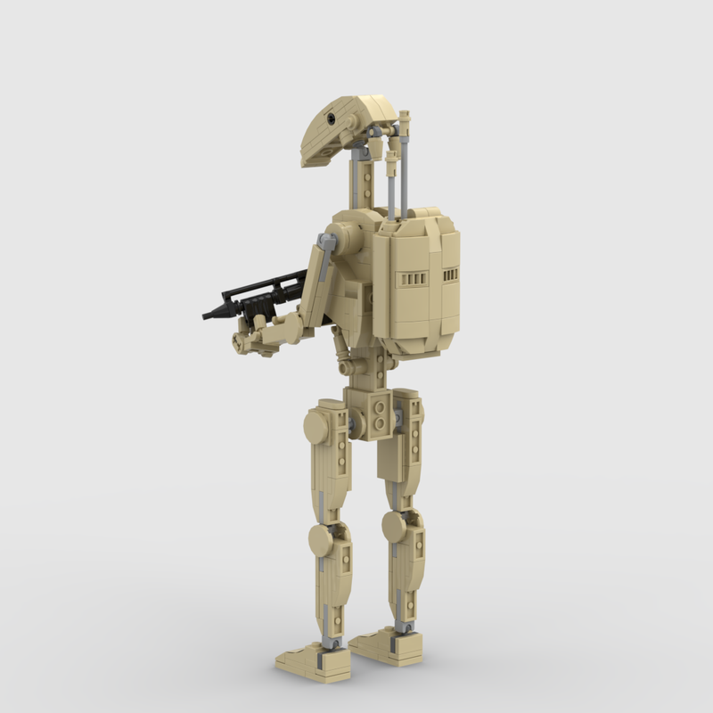 LEGO MOC B1 Battle Droid by zmac_bricks | Rebrickable - Build with LEGO