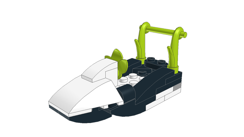 LEGO MOC 30641 Water Scooter by julien1001 | Rebrickable - Build with LEGO