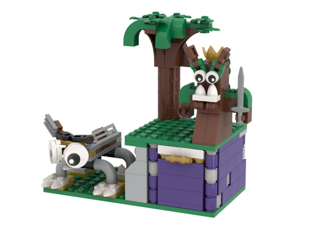 LEGO MOC Owlbear’s Cave 11033 Alt Build by bricktoad | Rebrickable ...