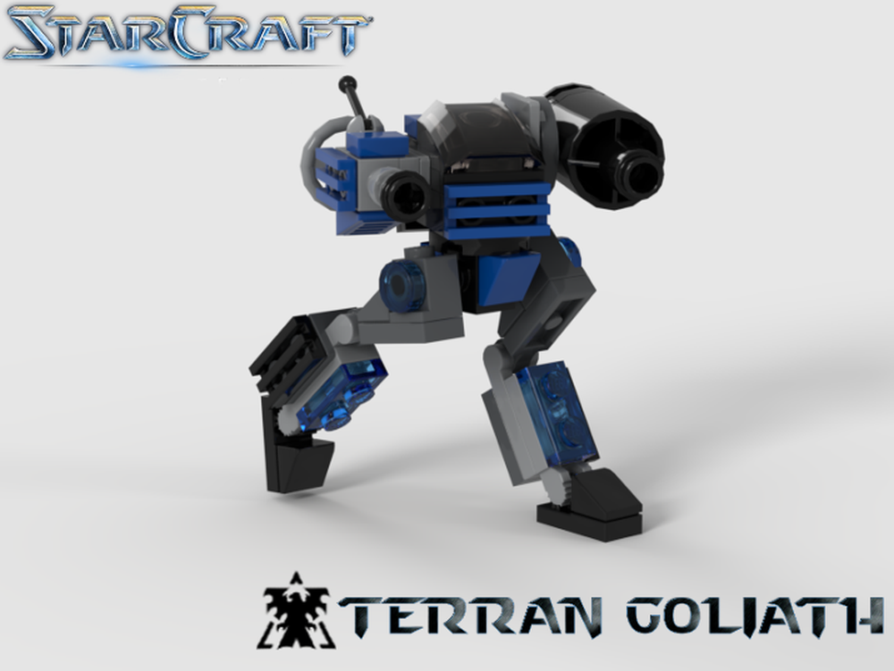 LEGO MOC StarCraft - Terran Goliath by AlicyJinx | Rebrickable - Build ...