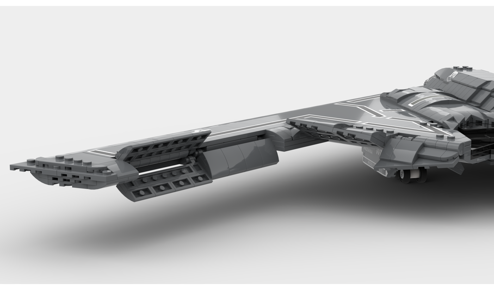 LEGO MOC 1:72 Scale B-2 Spirit by HandSolo99 | Rebrickable - Build with ...