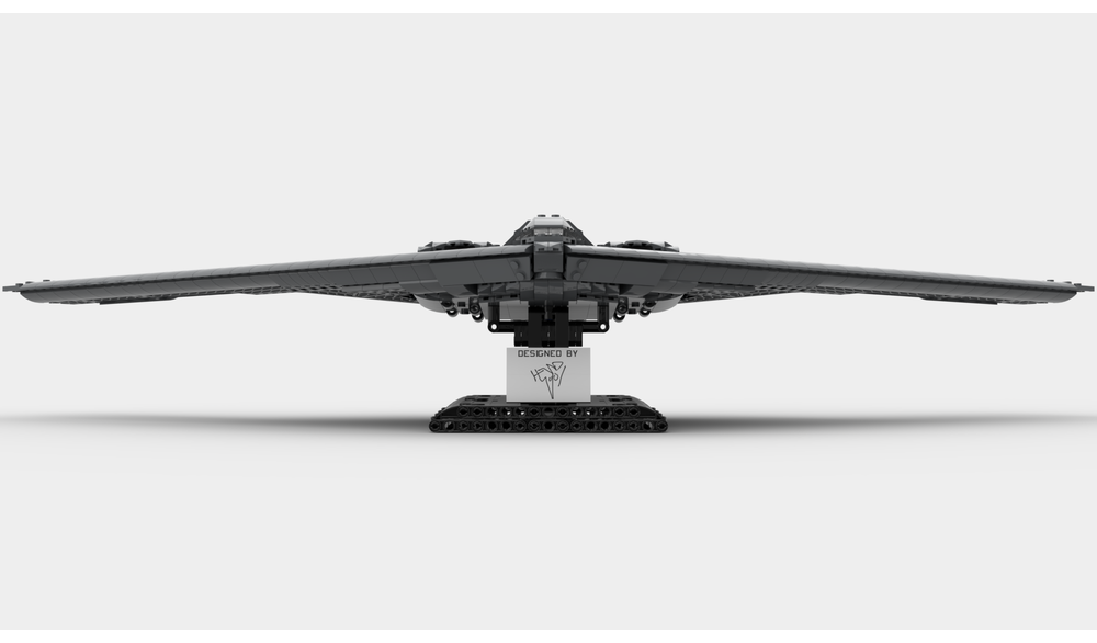 LEGO MOC 1:72 Scale B-2 Spirit by HandSolo99 | Rebrickable - Build with ...