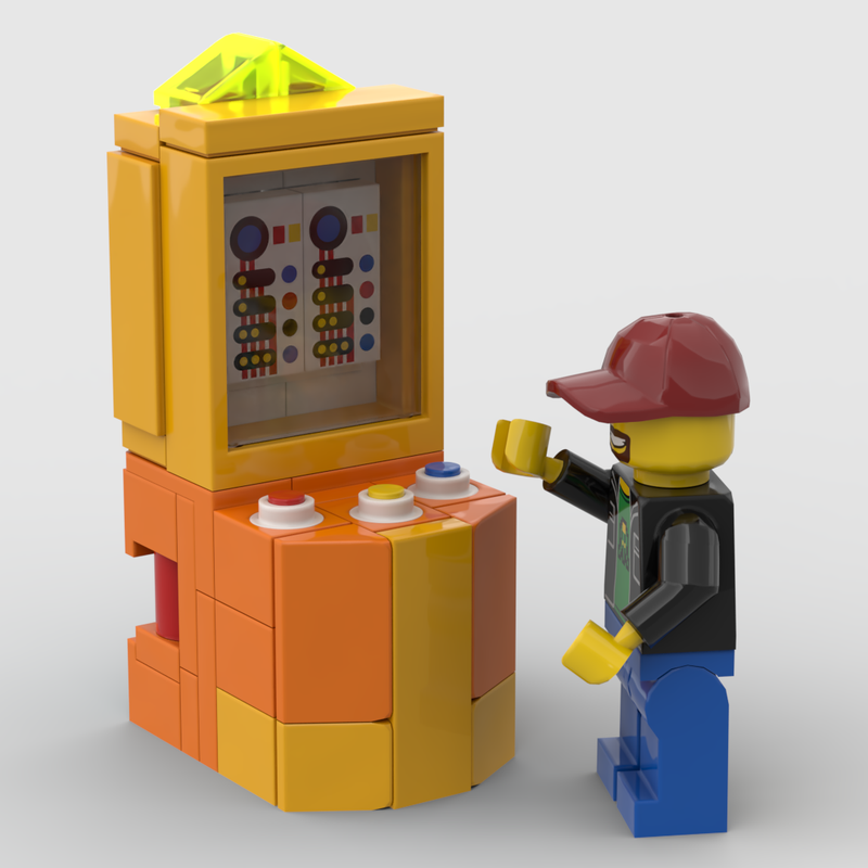 LEGO MOC Arcade Rythm Cab by Ptchnk | Rebrickable - Build with LEGO