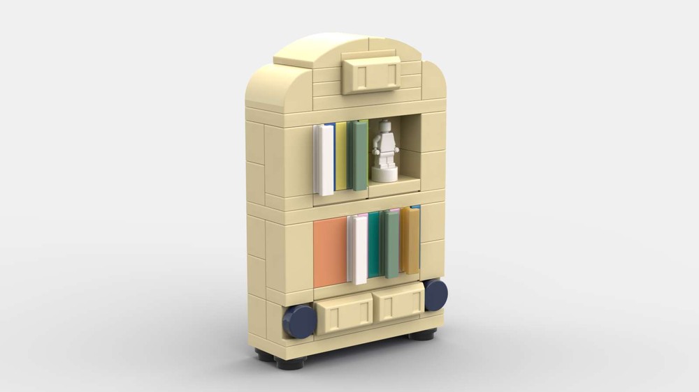 LEGO MOC Home shelving by Brickflowers | Rebrickable - Build with LEGO