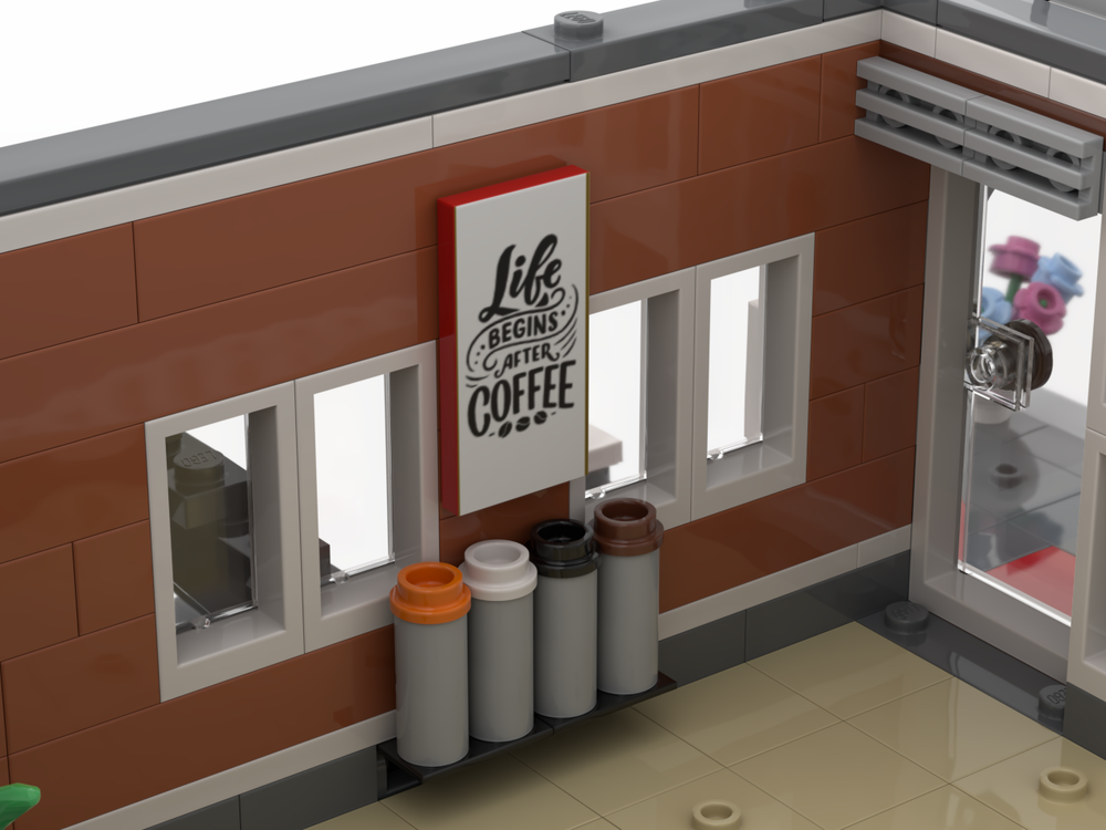 LEGO MOC 31097 Modular Petshop and Cafe by TheLuckyOne | Rebrickable ...