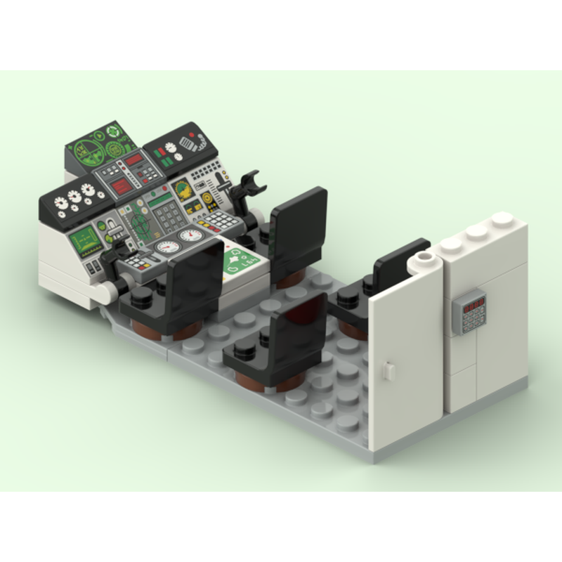 LEGO MOC-141741 Airplane Interior by DemChing | Rebrickable - Build ...