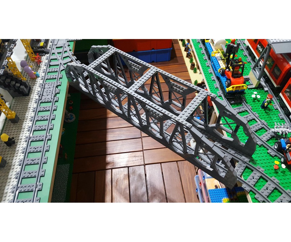 LEGO MOC Train Bridge by federicobj | Rebrickable - Build with LEGO