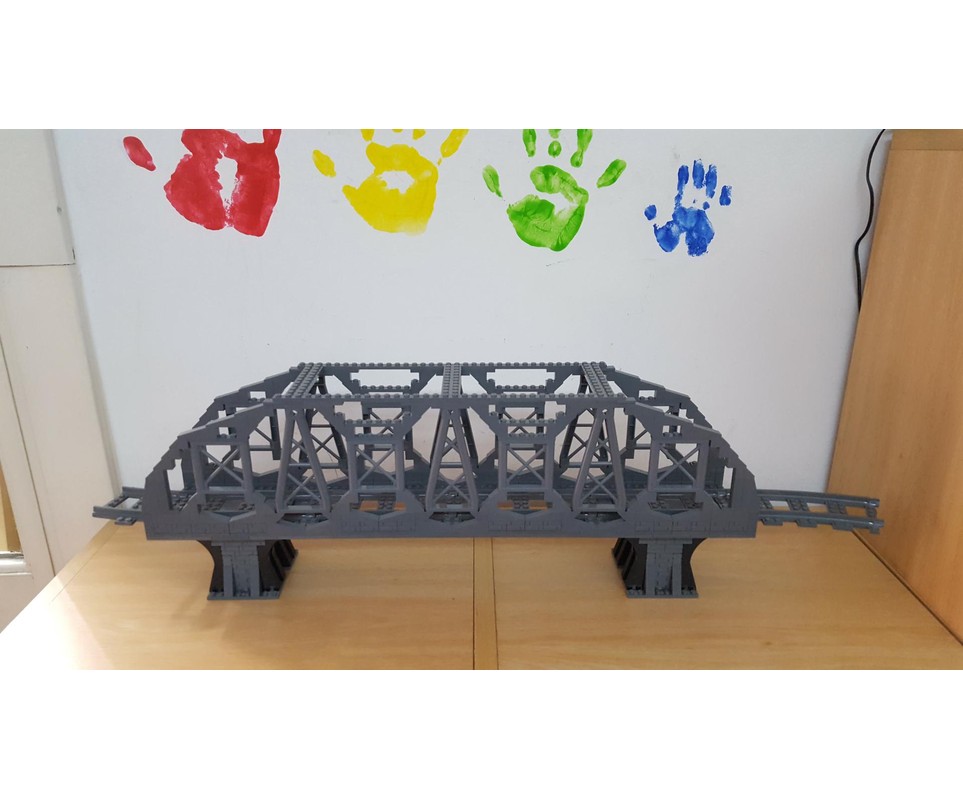 LEGO MOC Train Bridge by federicobj | Rebrickable - Build with LEGO
