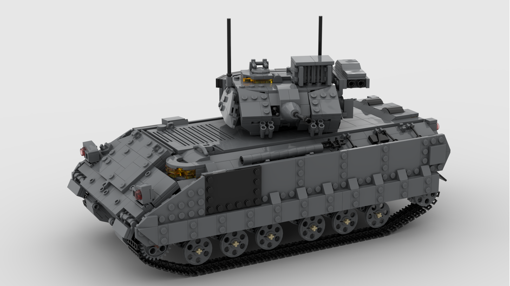 LEGO MOC M2A2 Bradley RC by Donnie_Darko | Rebrickable - Build with LEGO