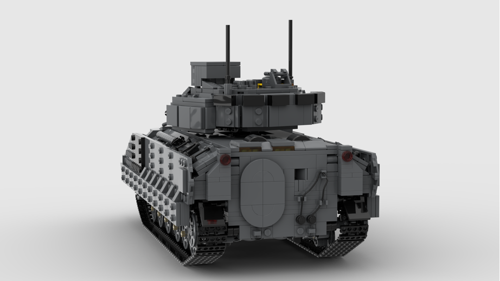 LEGO MOC M2A2 Bradley RC by Donnie_Darko | Rebrickable - Build with LEGO