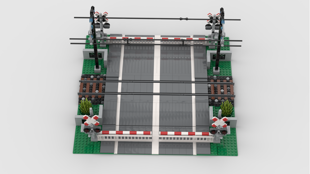 LEGO MOC Railroad Crossing - Passage à niveau -- MOC by Mimi68 ...
