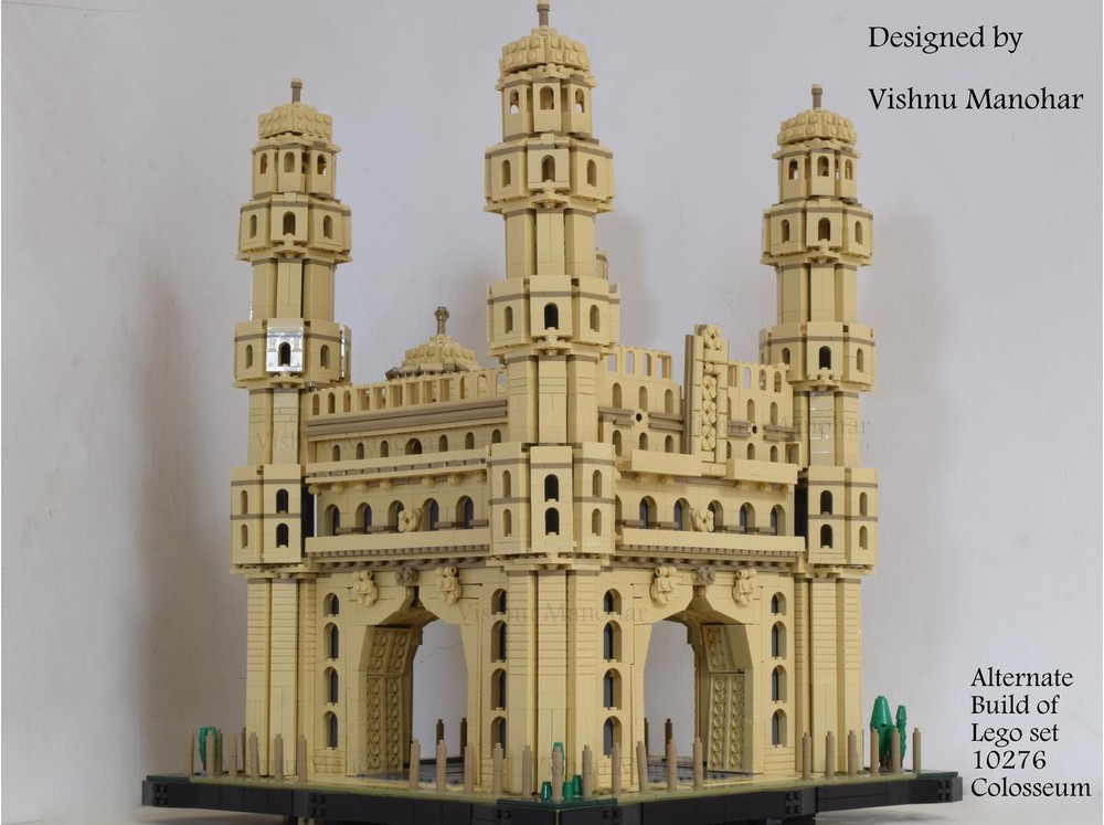 LEGO MOC CHARMINAR alternative build for Colosseum 10276 by Dr. Vishnu ...