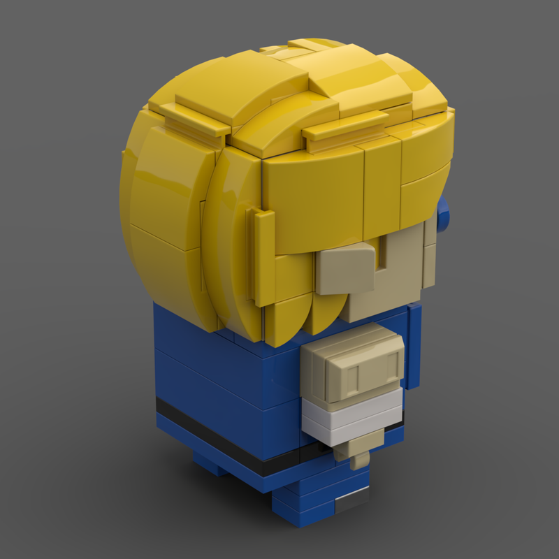 LEGO MOC Billy Lee Double Dragon by birdbrickbuilds | Rebrickable ...