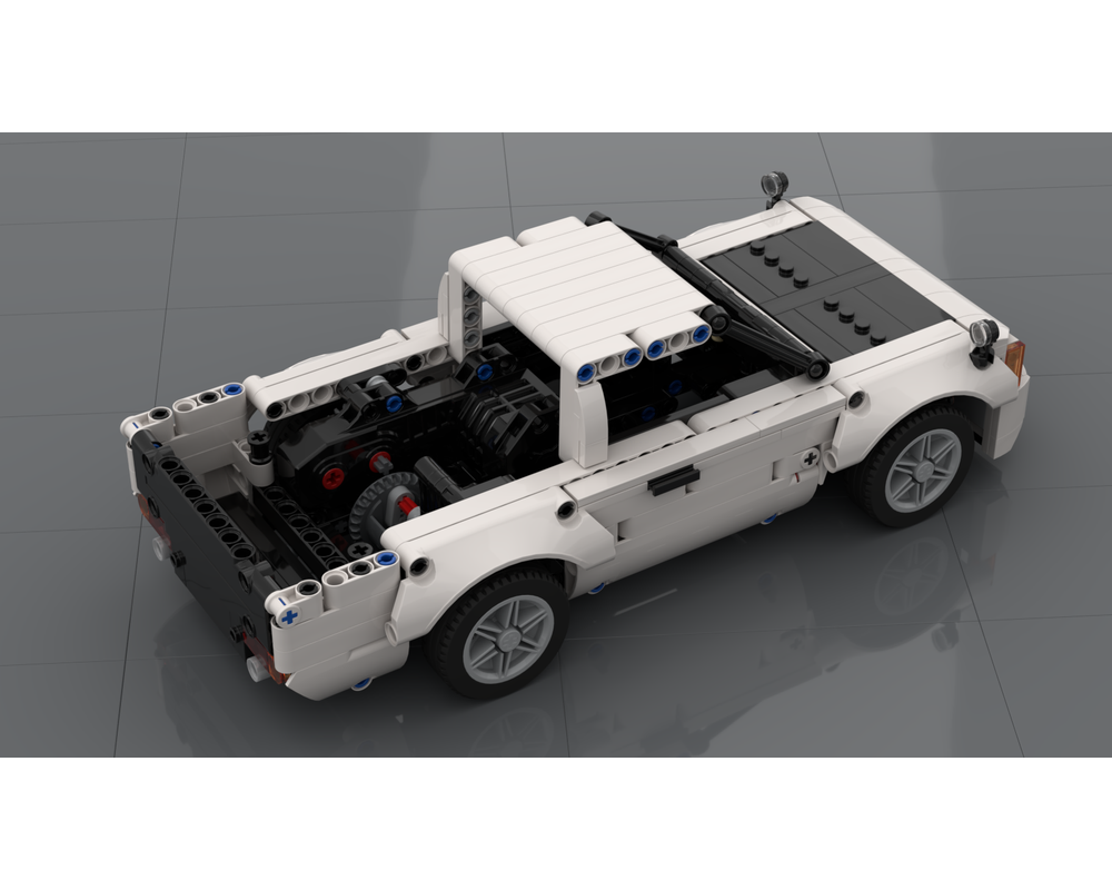 Lego Moc Tofu Small Drift Pickup By Sennagtr Rebrickable Build