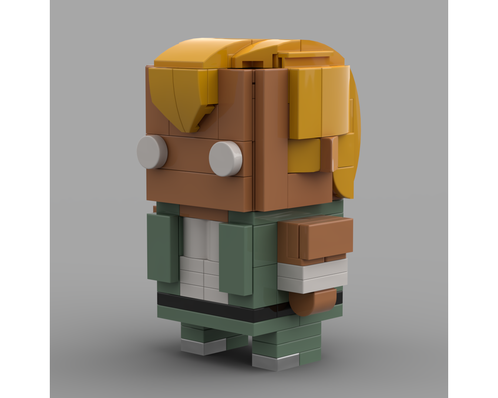 LEGO MOC Jeff Double Dragon by birdbrickbuilds | Rebrickable - Build ...