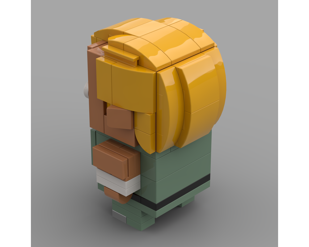 LEGO MOC Jeff Double Dragon by birdbrickbuilds | Rebrickable - Build ...