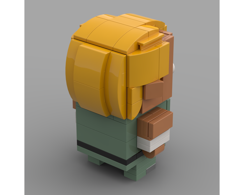 LEGO MOC Jeff Double Dragon by birdbrickbuilds | Rebrickable - Build ...