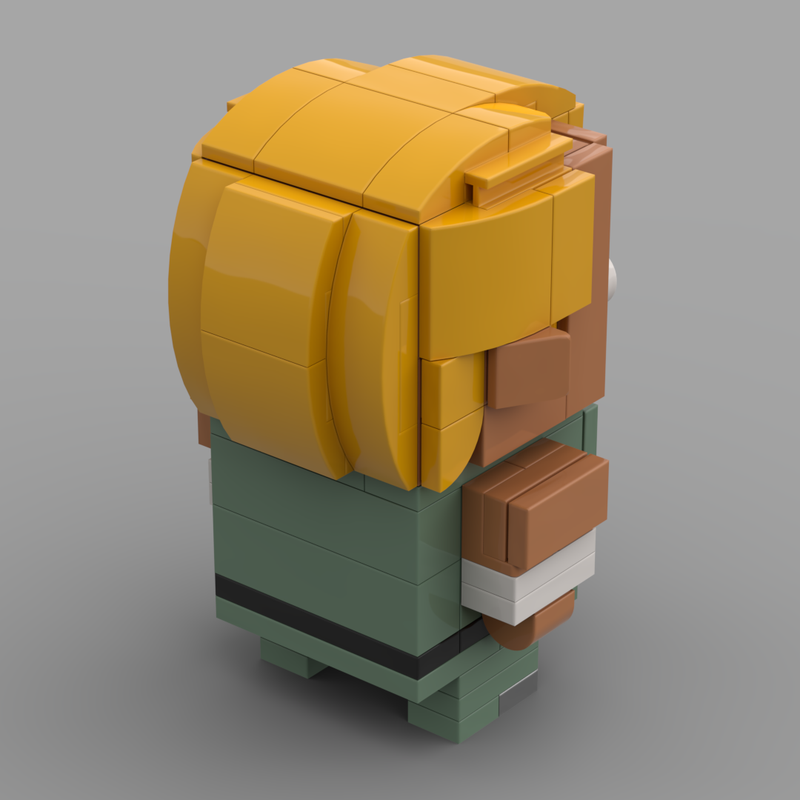 LEGO MOC Jeff Double Dragon by birdbrickbuilds | Rebrickable - Build ...