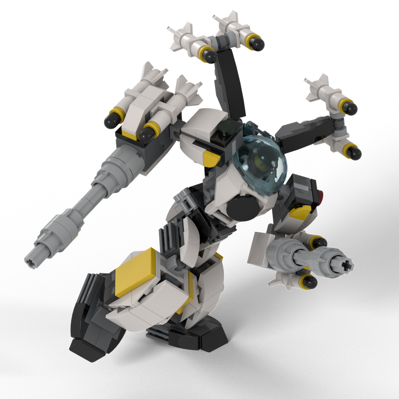 LEGO MOC Modular Power Suit (MPS-2) by VoltAmpere | Rebrickable - Build ...