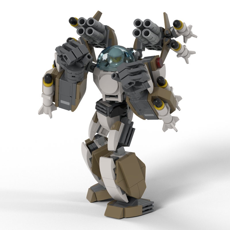 LEGO MOC Modular Power Suit (MPS-2) by VoltAmpere | Rebrickable - Build ...