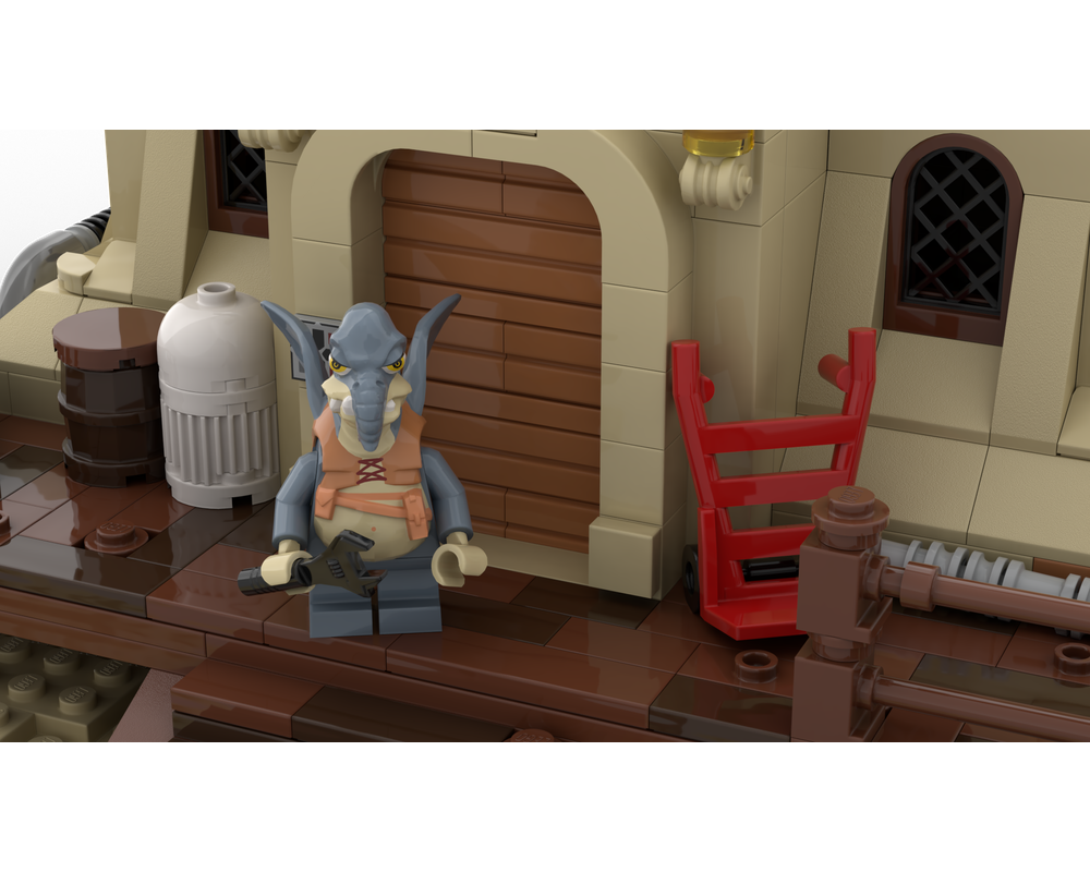 Lego Moc Sw Tatooine Mos Eisley Desert House 5 By Legatoflegion
