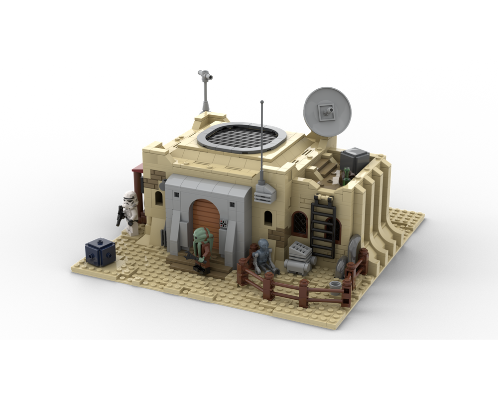 Lego Moc Sw Tatooine Mos Eisley Generator 6 By Legatoflegion