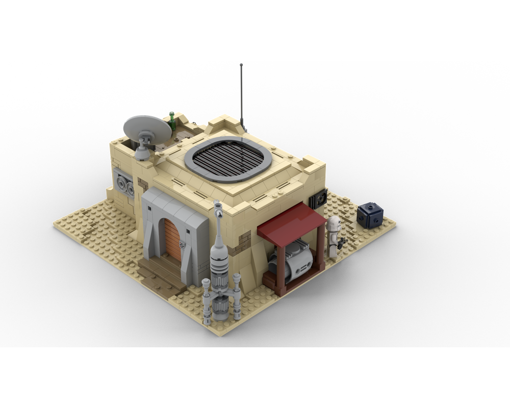 Lego Moc Sw Tatooine Mos Eisley Generator 6 By Legatoflegion