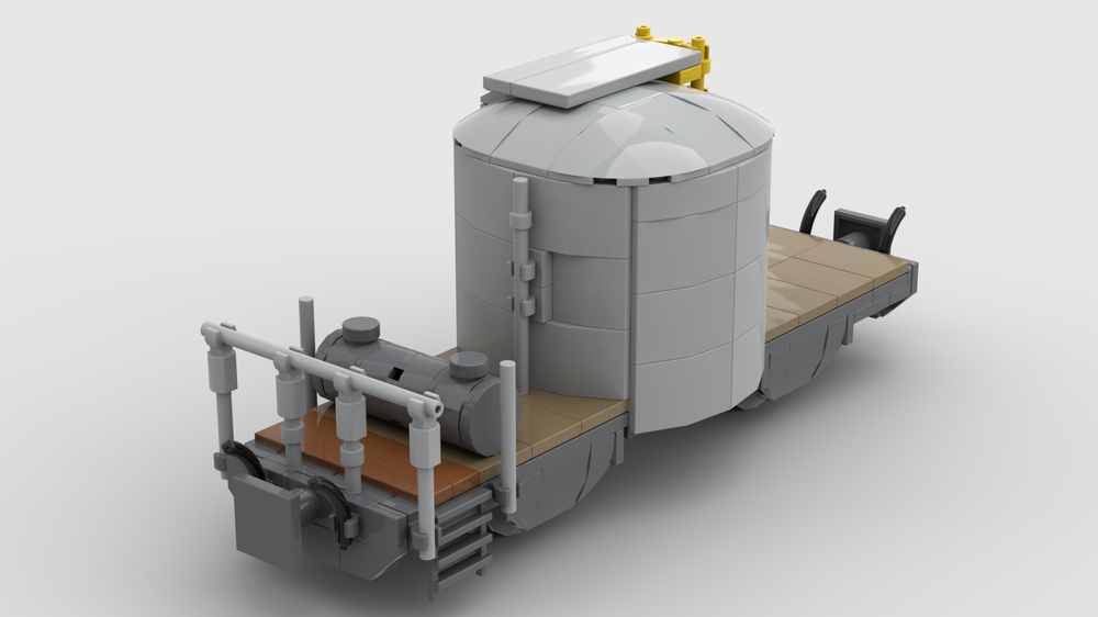 LEGO MOC Cement Wagon Uce 8070 RhB by manubricks | Rebrickable - Build ...