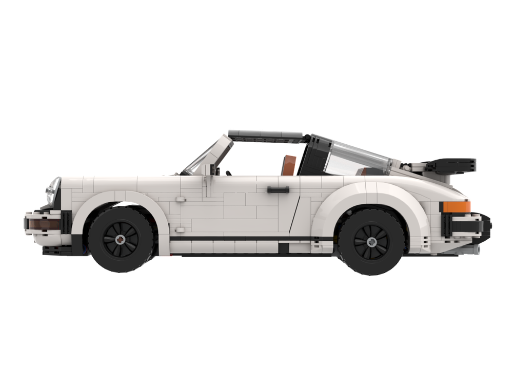 Lego Moc 10295 Porsche 911 Turbo Targa By Nielsdui Rebrickable