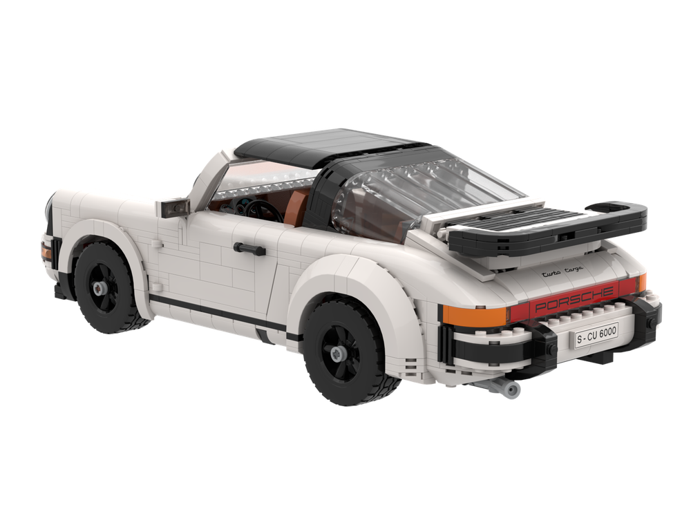 Lego Moc 10295 Porsche 911 Turbo Targa By Nielsdui Rebrickable