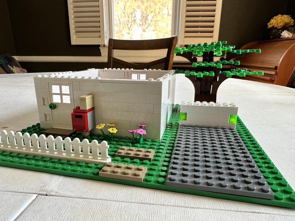 LEGO MOC Sunshine Cottage: First Level and Grounds by hughesathome ...