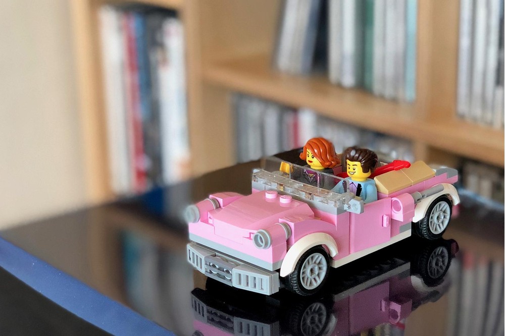 LEGO MOC Pink Cabriolet by timeremembered | Rebrickable - Build with LEGO
