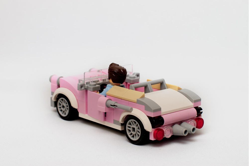 LEGO MOC Pink Cabriolet by timeremembered | Rebrickable - Build with LEGO