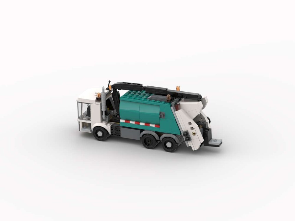 LEGO MOC Garbage truck by JBolink | Rebrickable - Build with LEGO
